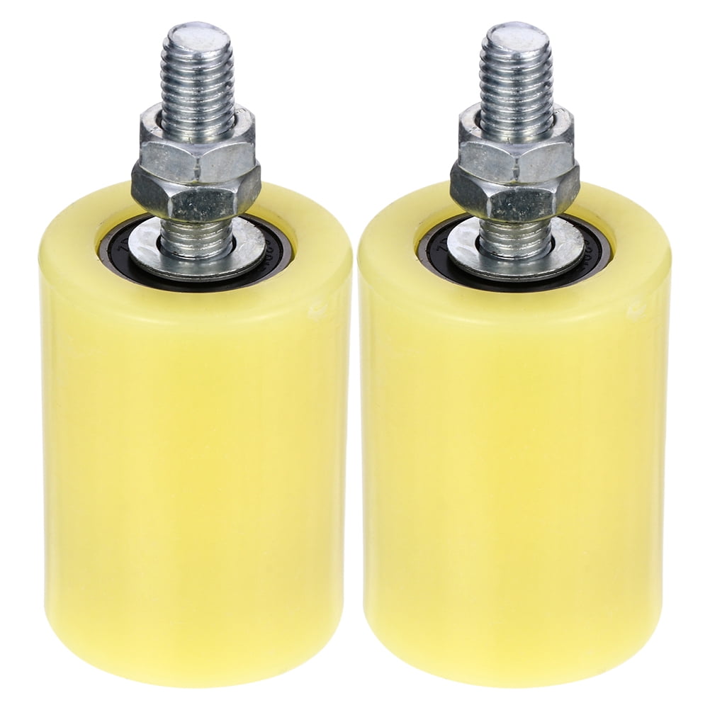 Zonhebin 2Pcs Sliding Gate Guide Rollers Heavy Duty Rail Gate Rollers ...