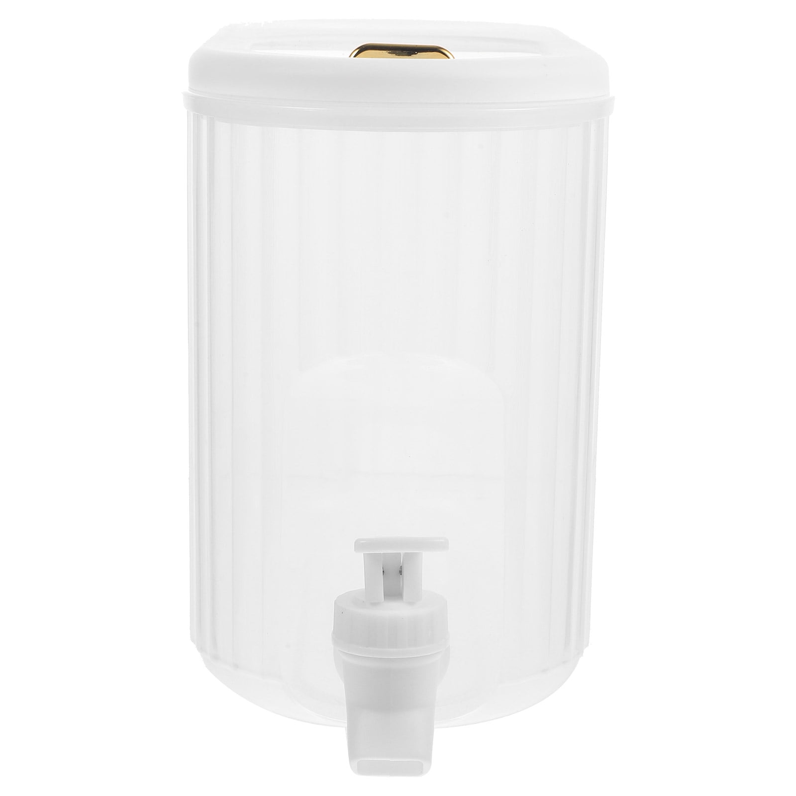 Zonhebin 3.5L White Plastic Cold Water Pitcher with Faucet for Drinks ...