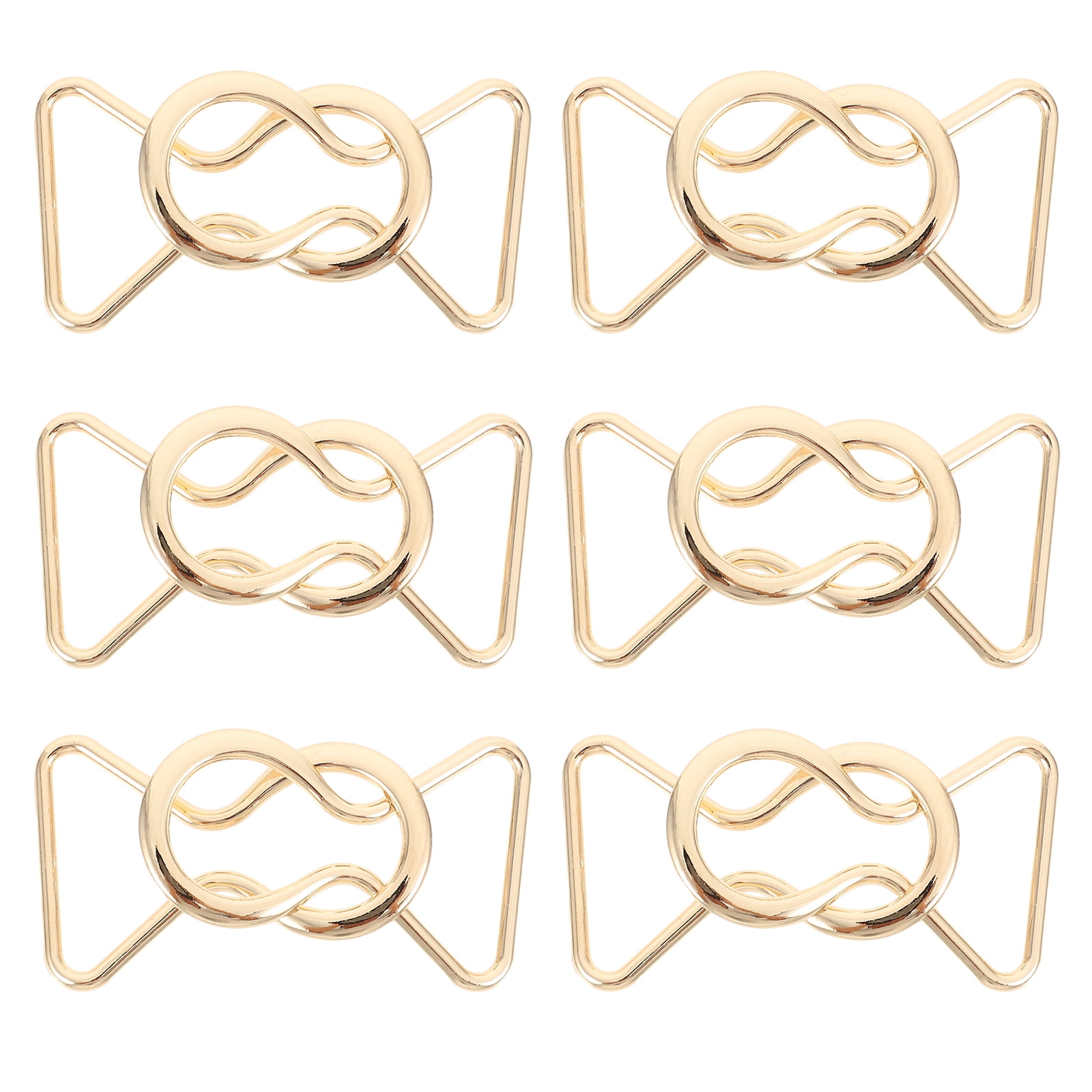 Zonhebin 6 Pairs Overall Buckles Dress Belt Fastener for Pants Jeans ...