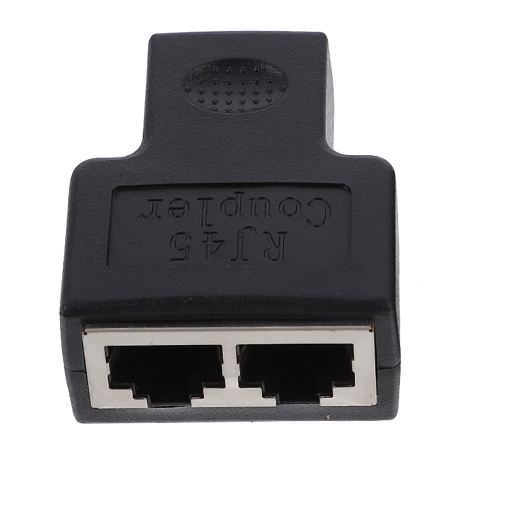Zonhebin Ethernet Extender Splitter Connectors Plastic Adapter ...