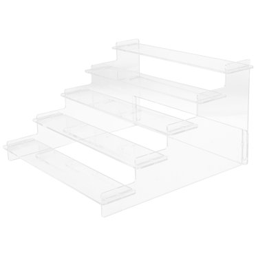 Segolike Wood Display Riser Stand Showcase Fixtures Countertop Jewelry ...