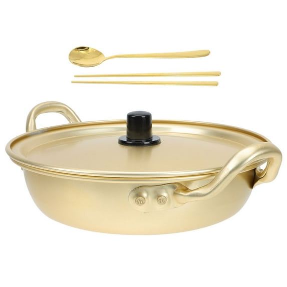 Zonhebin Korean Movies Drama Ramen Pot Spoon Chopsticks Double Handle ...