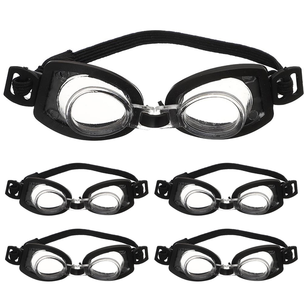 BRIGHTFUFU Goggle Accessories Doll Goggles Black Plastic 5pcs Compact ...