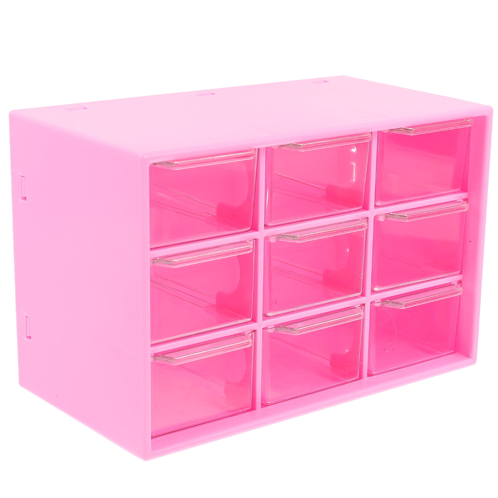 Zonhebin Sticker Organizer Drawer with 9 Clear Drawers for Office ...