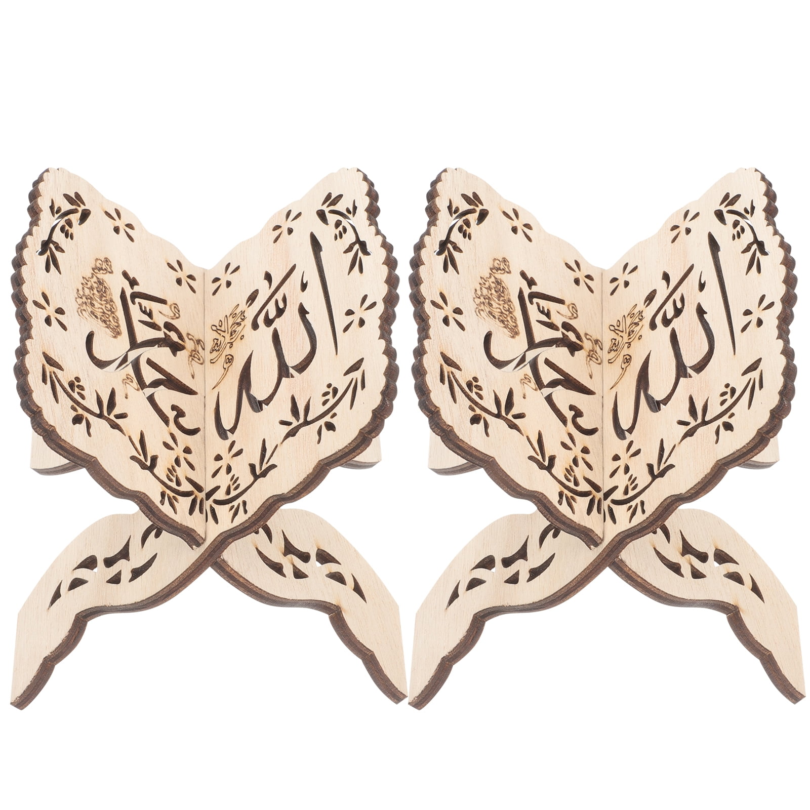 Zonhebin Vintage Quran And Bible Stand For Desktop Decor