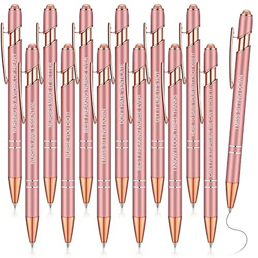 Zonon 12 Pieces Quotes .. Pen Inspirational Ballpoint Pen .. with ...
