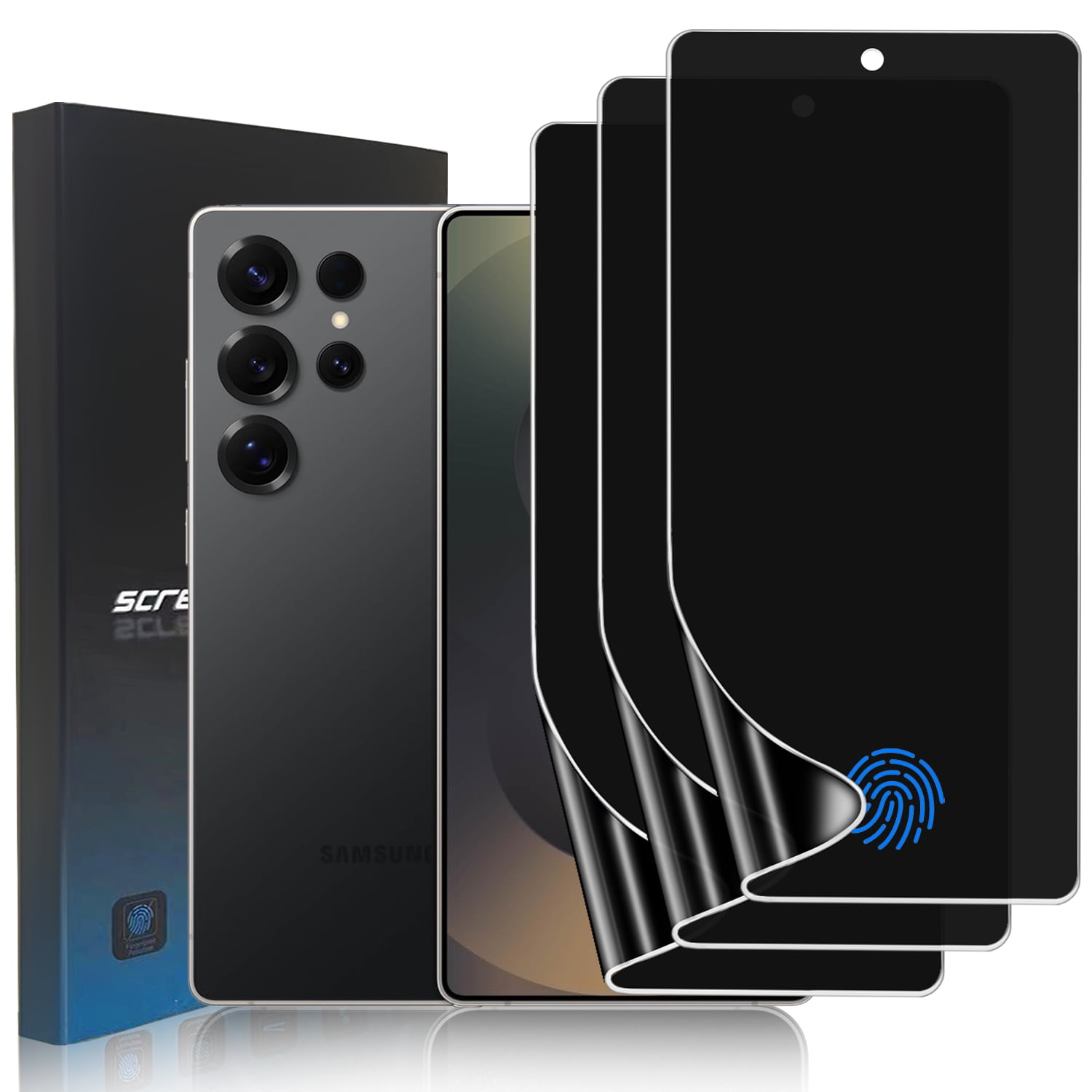 Zonyee [3 Pack] Privacy Screen Protector for Samsung Galaxy S25 Ultra ...