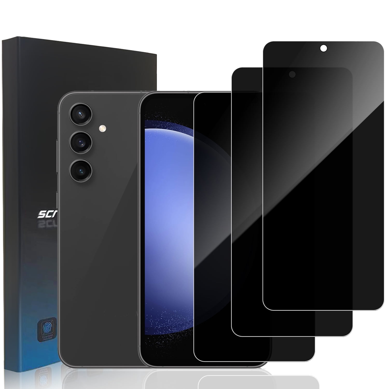 Zonyee [3 Pack] Privacy Screen Protector for Samsung Galaxy S23 FE 6 ...