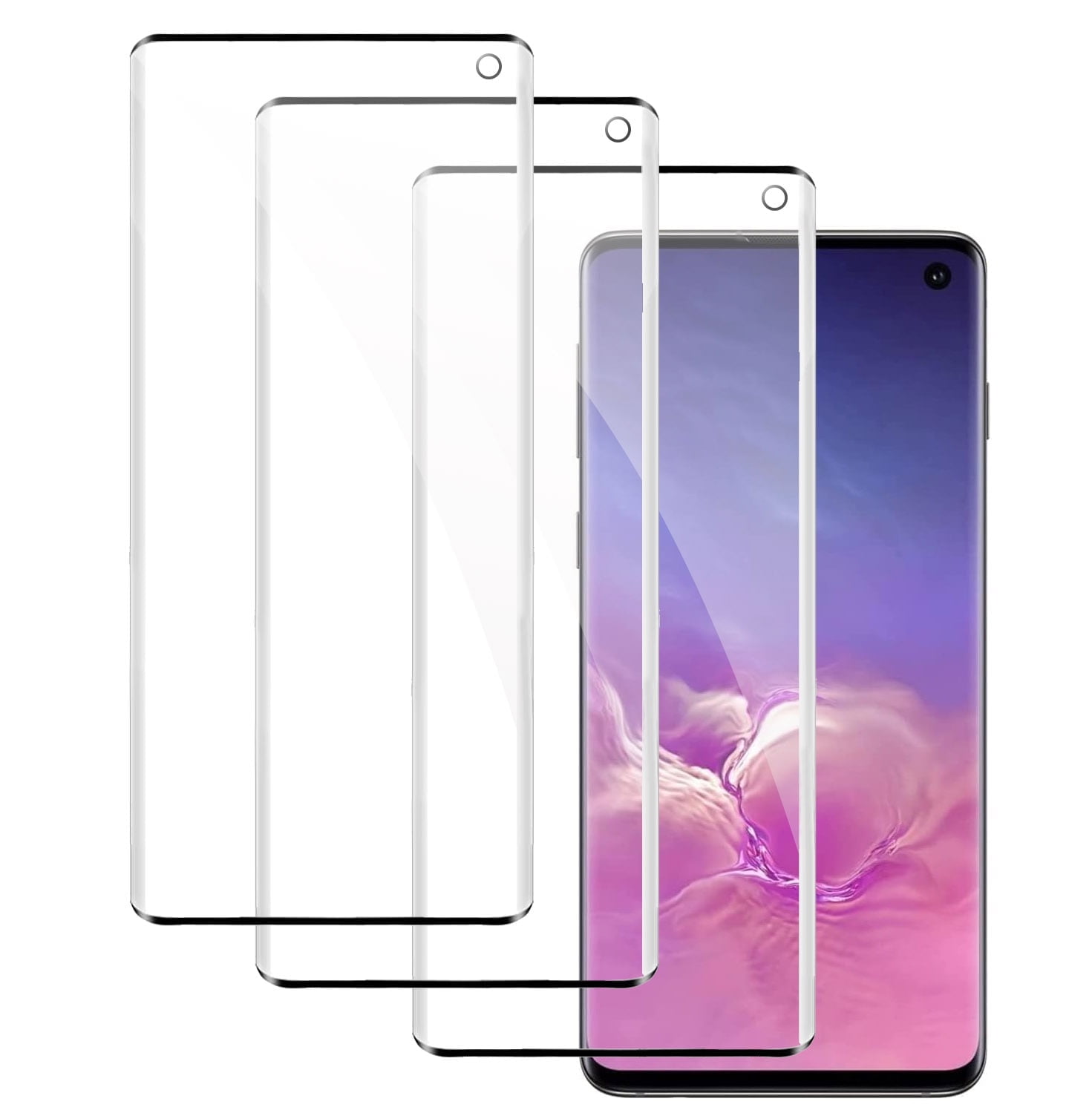 Zonyee HD Screen Protector Compatible for Samsung Galaxy S10 6.1", Anti ...