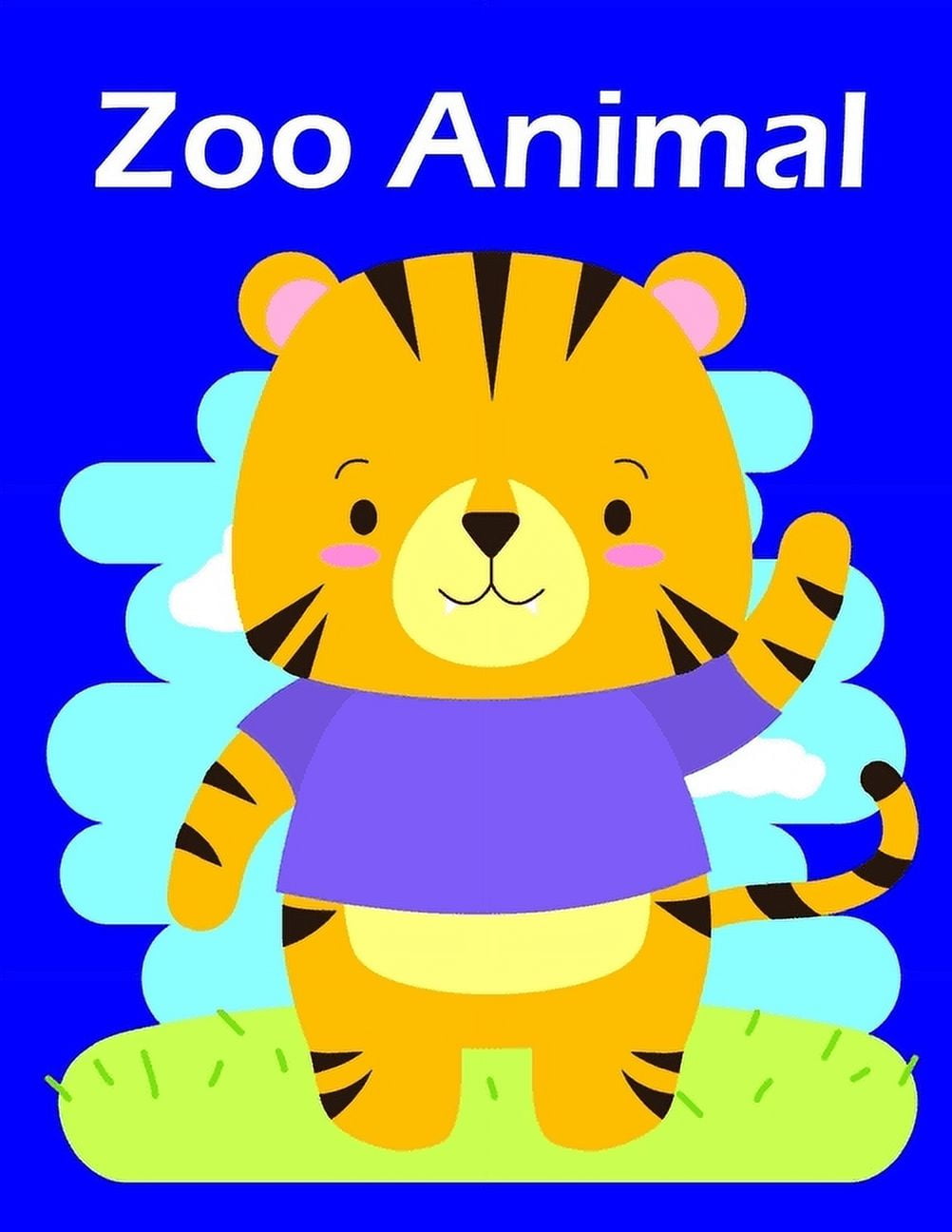 Zoo Animal Story: Zoo Animal : A Coloring Pages with Funny and Adorable ...
