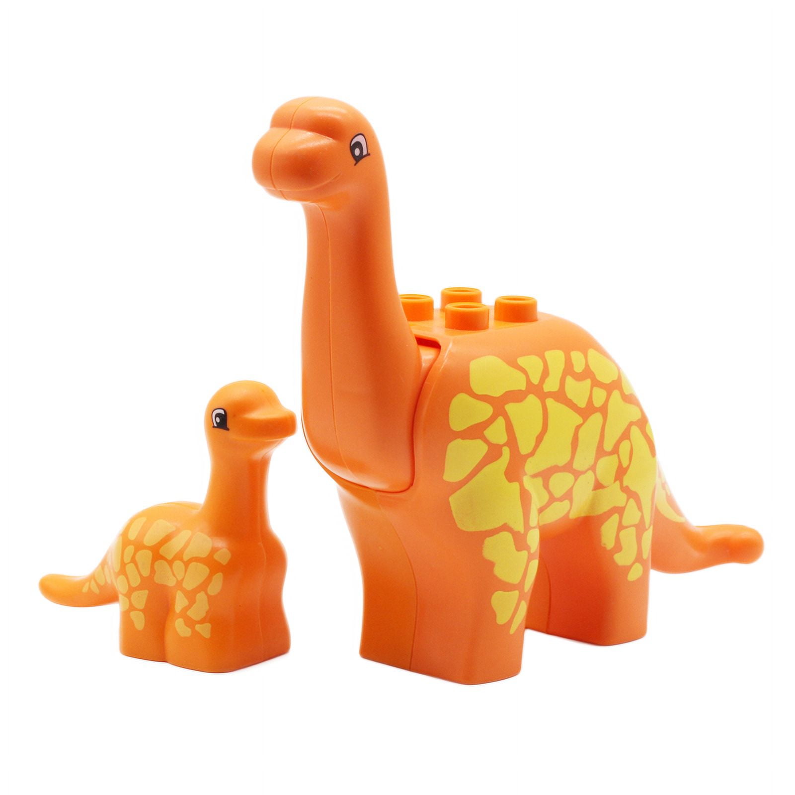 Zoo Animals Series Set Big Size Building Blocks Assemble Accessories ...