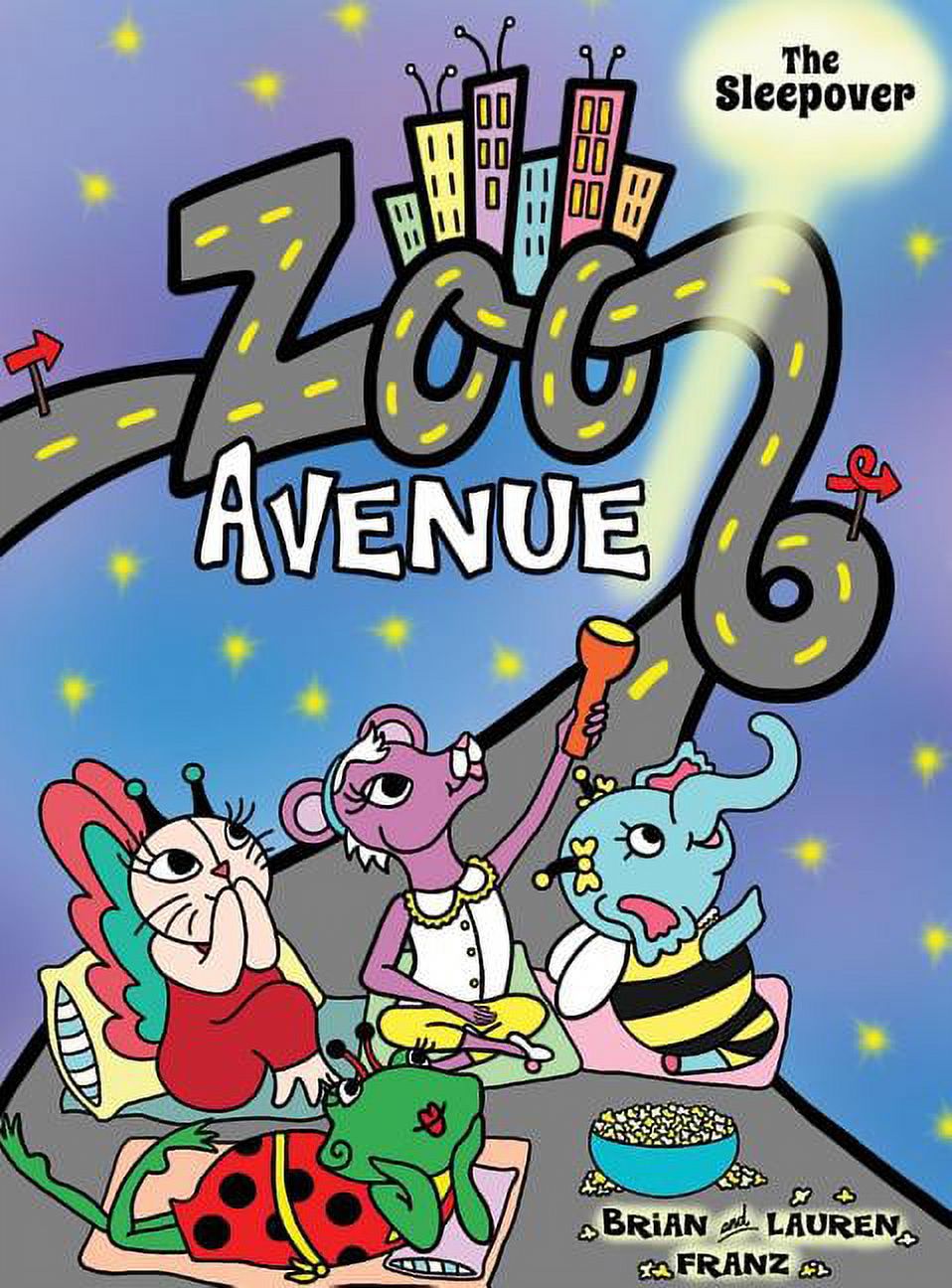 Zoo Avenue: Zoo Avenue: The Sleepover (Hardcover) - Walmart.com