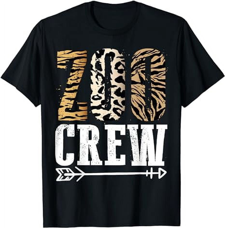 Zoo Crew Cool Safari Zookeeper Zoologist Animals Family T-Shirt ...