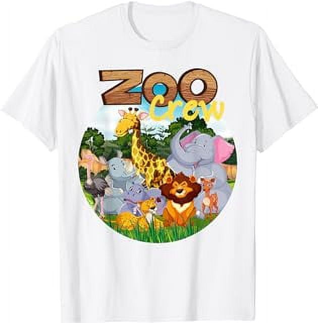 Zoo Crew Cute Zoo Group - Family Trip for Kids or Adults T-Shirt ...