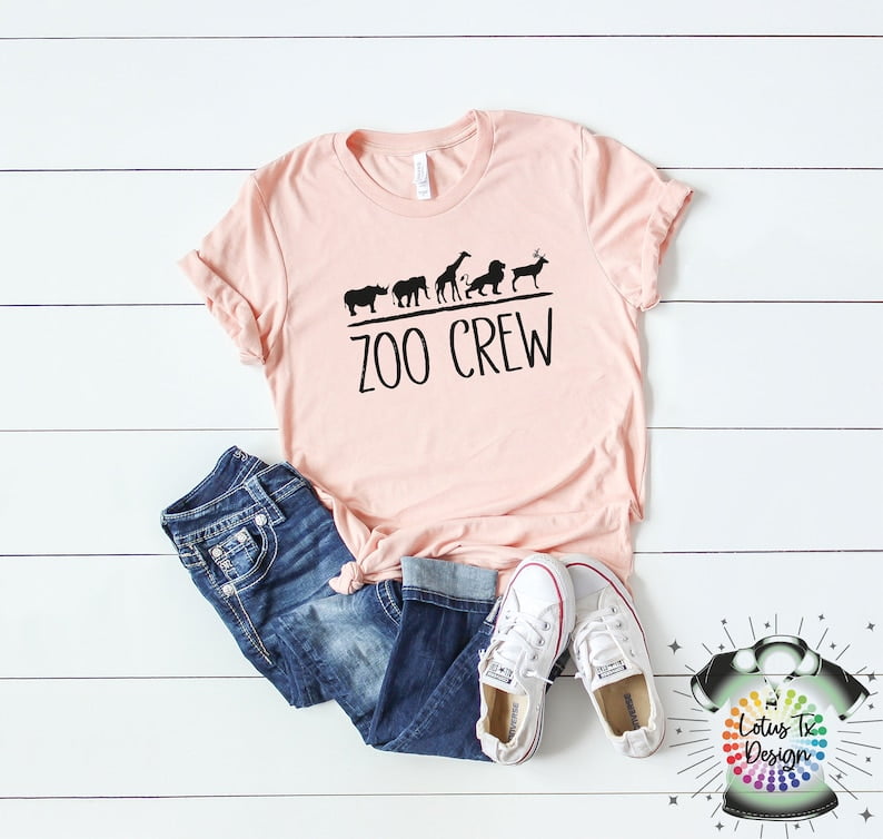 Zoo Crew Shirt, Animal Keeper, Wild Life Shirt, Family Birthday Shirts ...