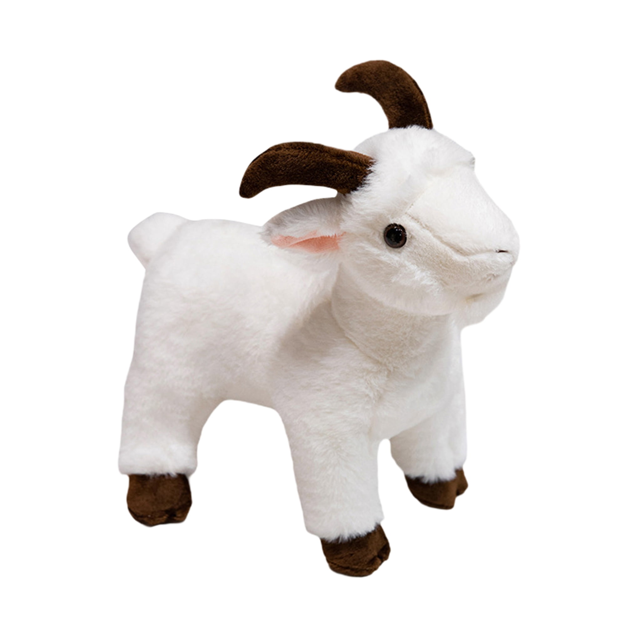 Zoo Goat Stuffed Animal Plushie Plush Toy Funny Stuffed Animals Soft ...