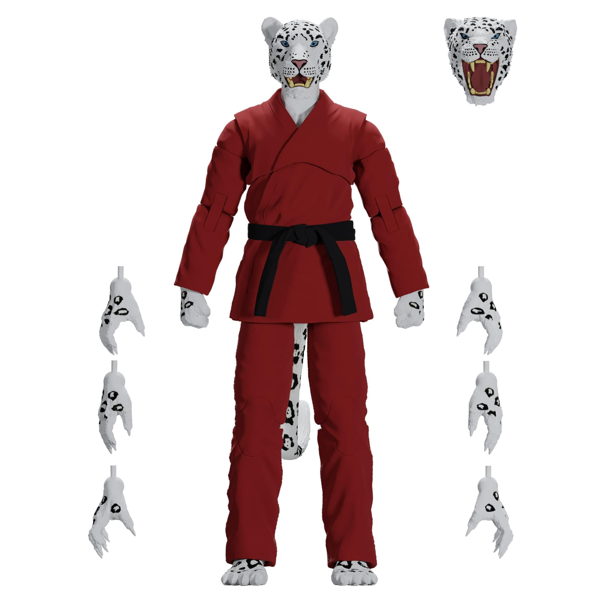 Zoo Jitsu Fighters Shadow 'Ice' the Snow Leopard Action Figure ...