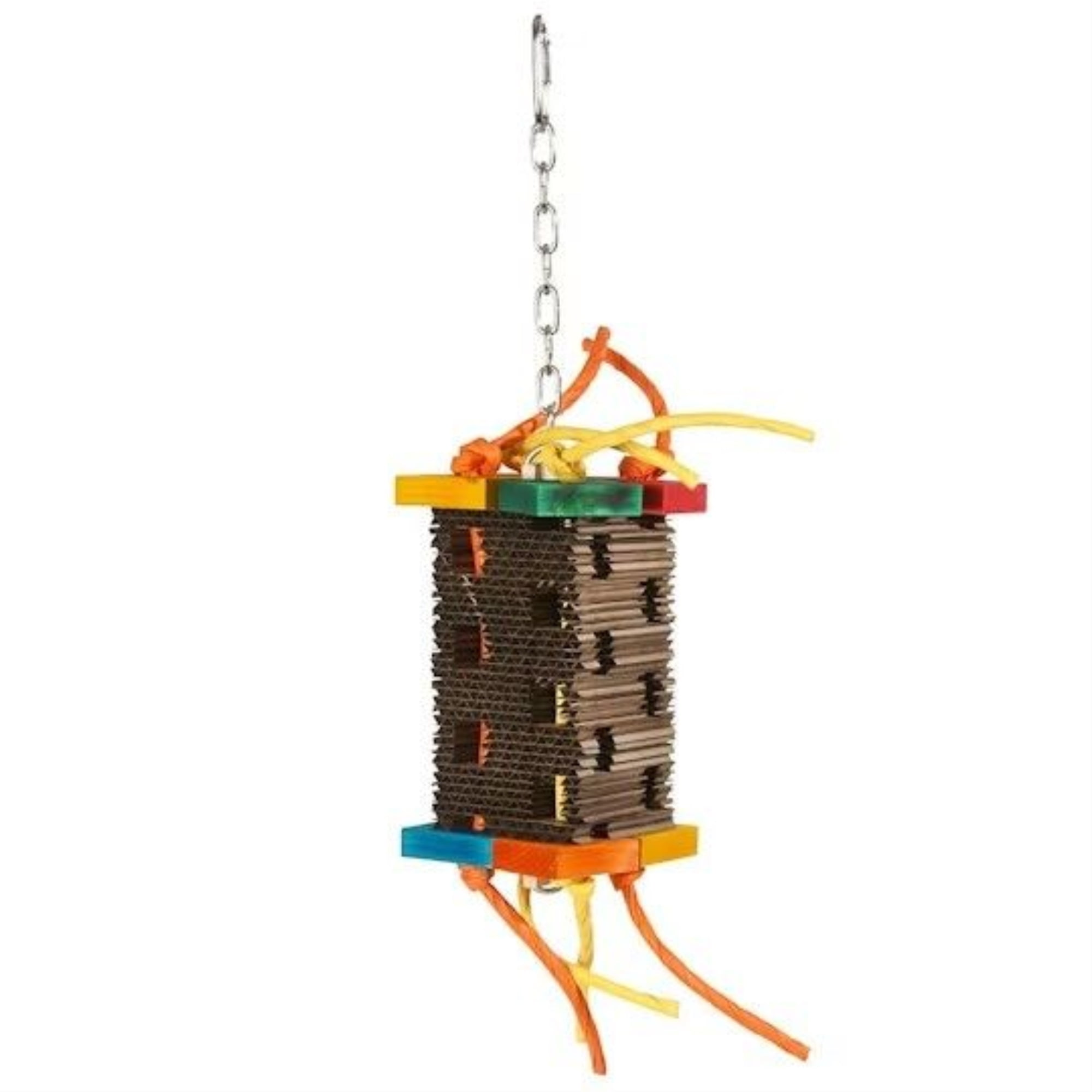 Zoo-Max Tower Hanging Bird Toy: Interactive Foraging Toy for Small ...