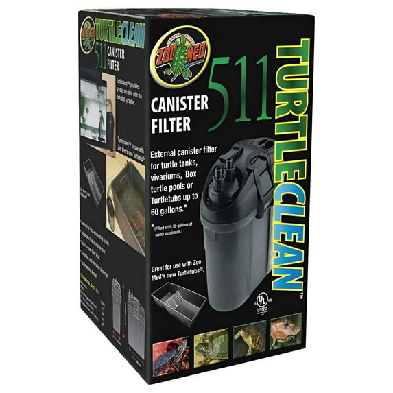 Zoo Med 511 Turtle Clean Canister Filter - Walmart.com
