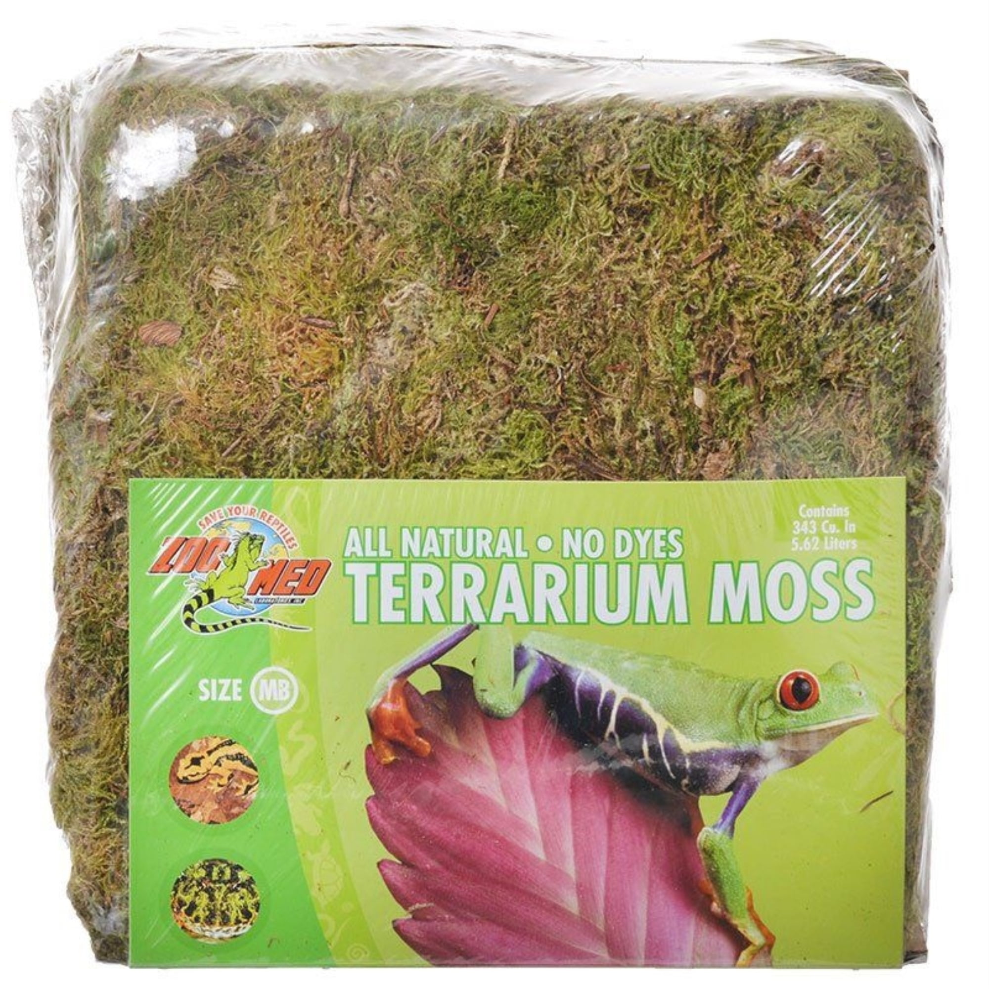 Zoo Med All Natural Terrarium Moss: Premium Amphibian and Reptile ...