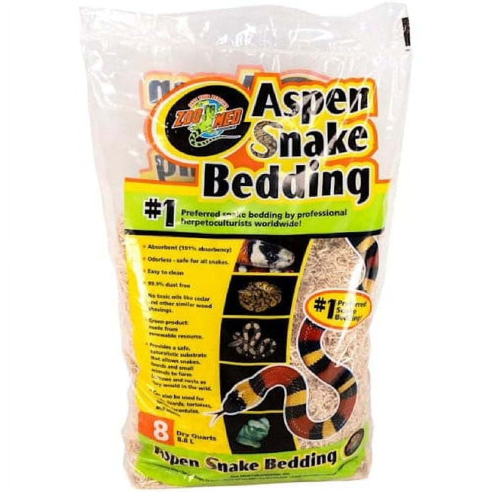 Zoo Med Aspen Snake Bedding, 8 Qt - Walmart.com