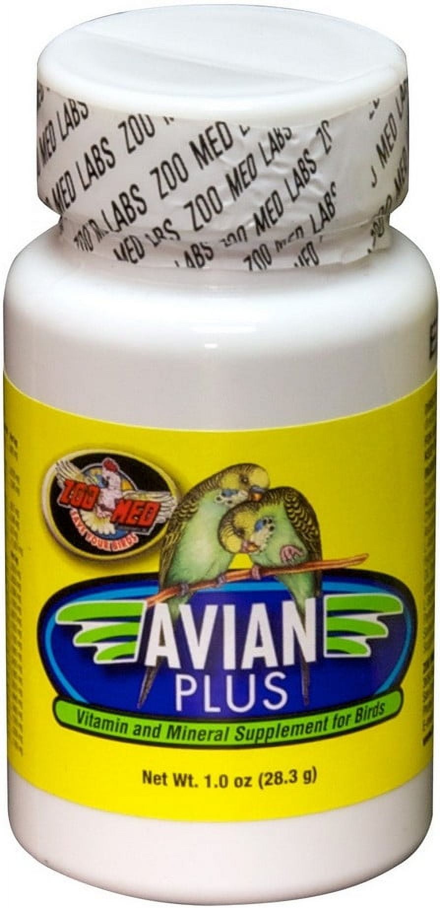 Zoo Med Avian Plus Bird Vitamin Supplement [Health Care] 6 oz (6 x 1 oz ...
