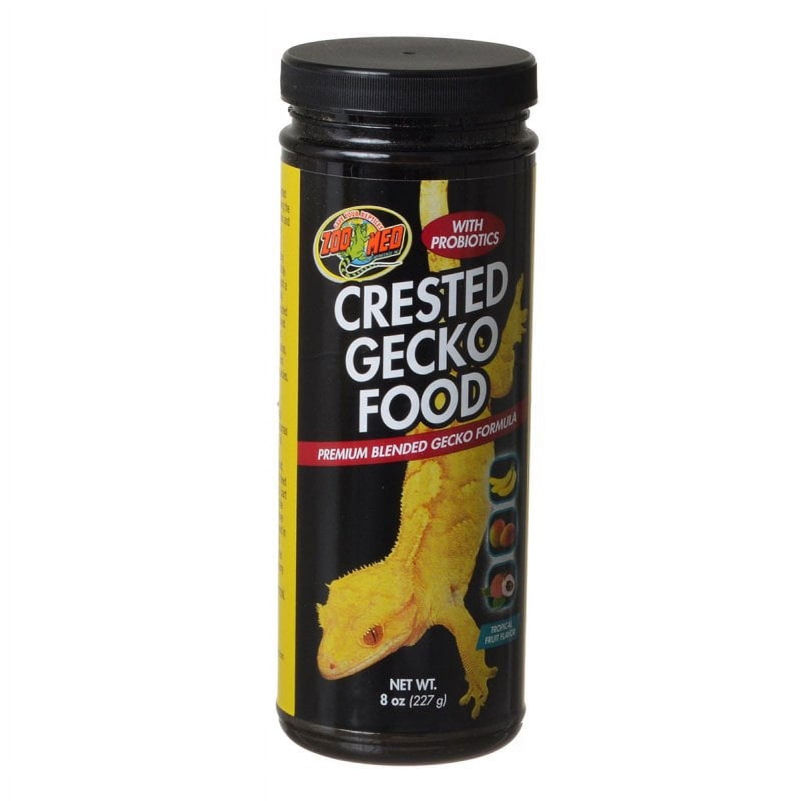 Zoo Med Crested Gecko Food Tropical Fruit Flavor [Reptile Gecko Food ...
