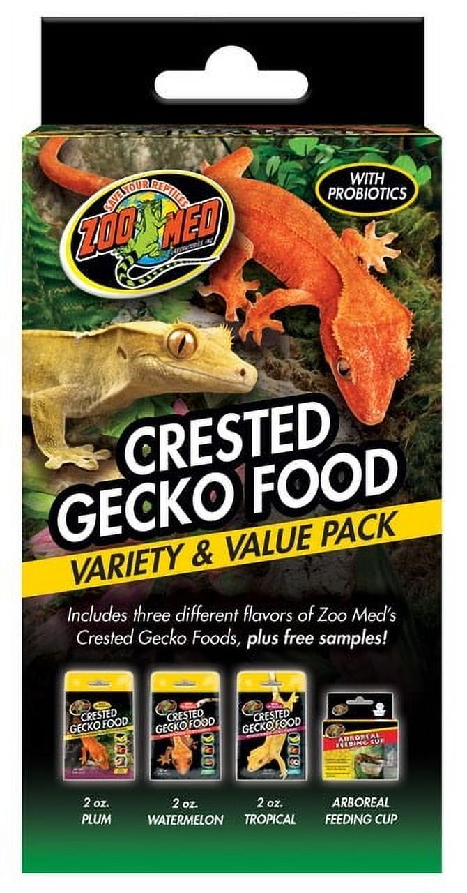 Zoo Med Crested Gecko Food Variety and Value Pack [Reptile Gecko Food ...