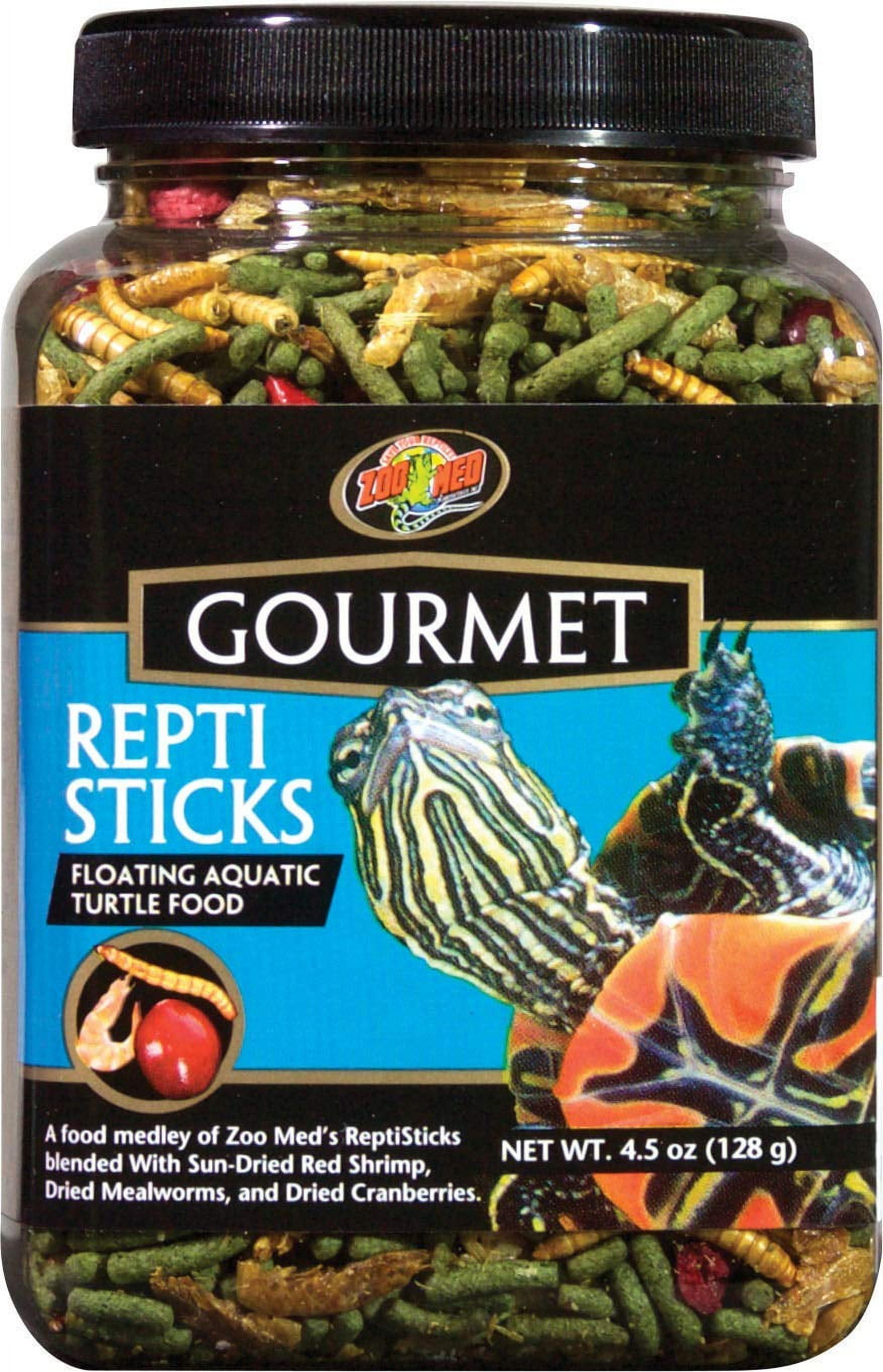 Zoo Med Gourmet Repti Sticks HYZ01 Floating Aquatic Turtle Food 4.5 oz ...