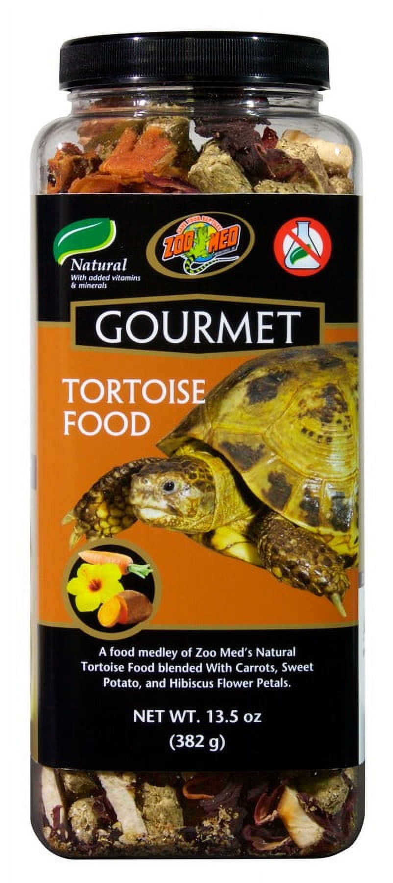 Zoo Med Laboratories Gourmet Tortoise Food 13.5 Oz - Walmart.com