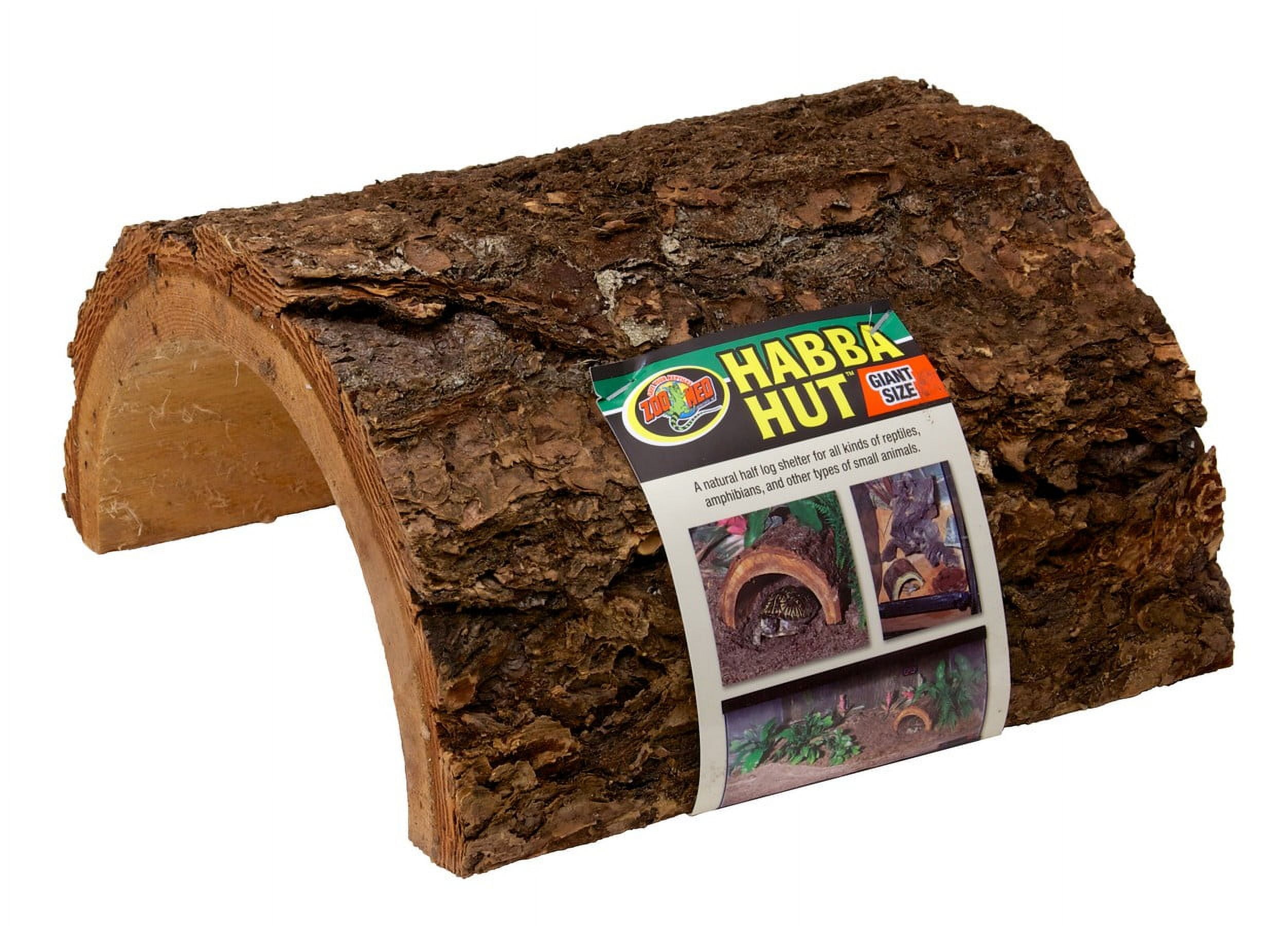 Zoo Med Laboratories Reptile Habba Hut™ for Reptiles, Amphibians ...