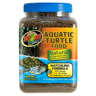 Zoo Med Natural Growth Formula Aquatic Turtle Food, 1.85 Oz - Walmart.com