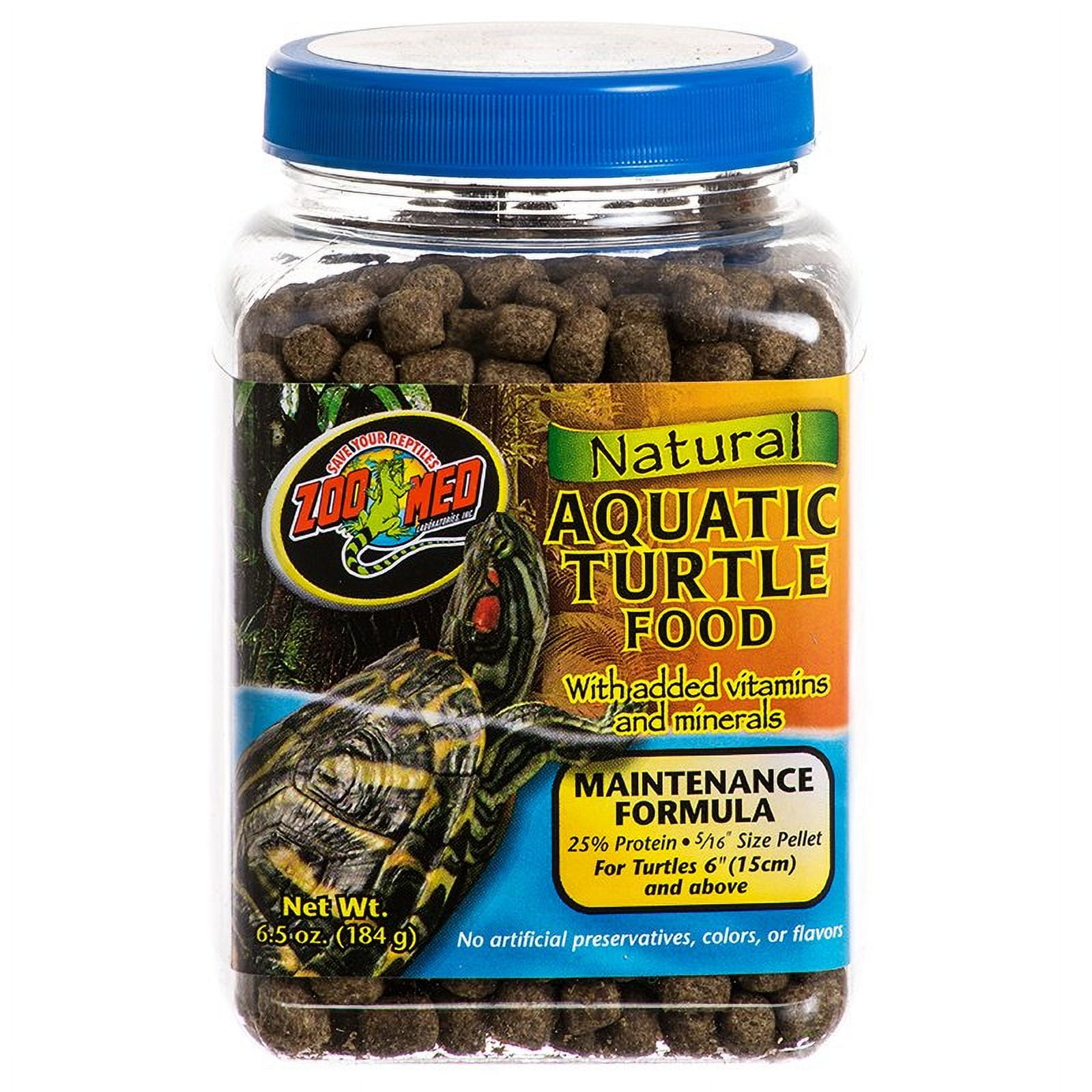Zoo Med Natural Aquatic Turtle Food Maintenance Formula - Walmart.com