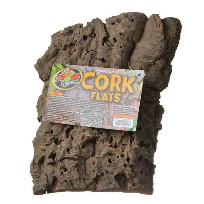 Zoo Med Natural Cork Flats: Versatile Natural Decor for Reptile ...