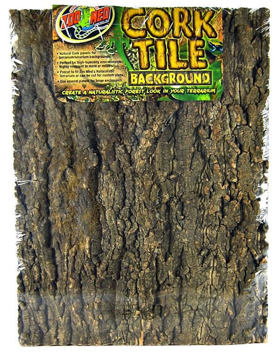 Zoo Med Natural Cork Tile Background for Terrariums - Walmart.com