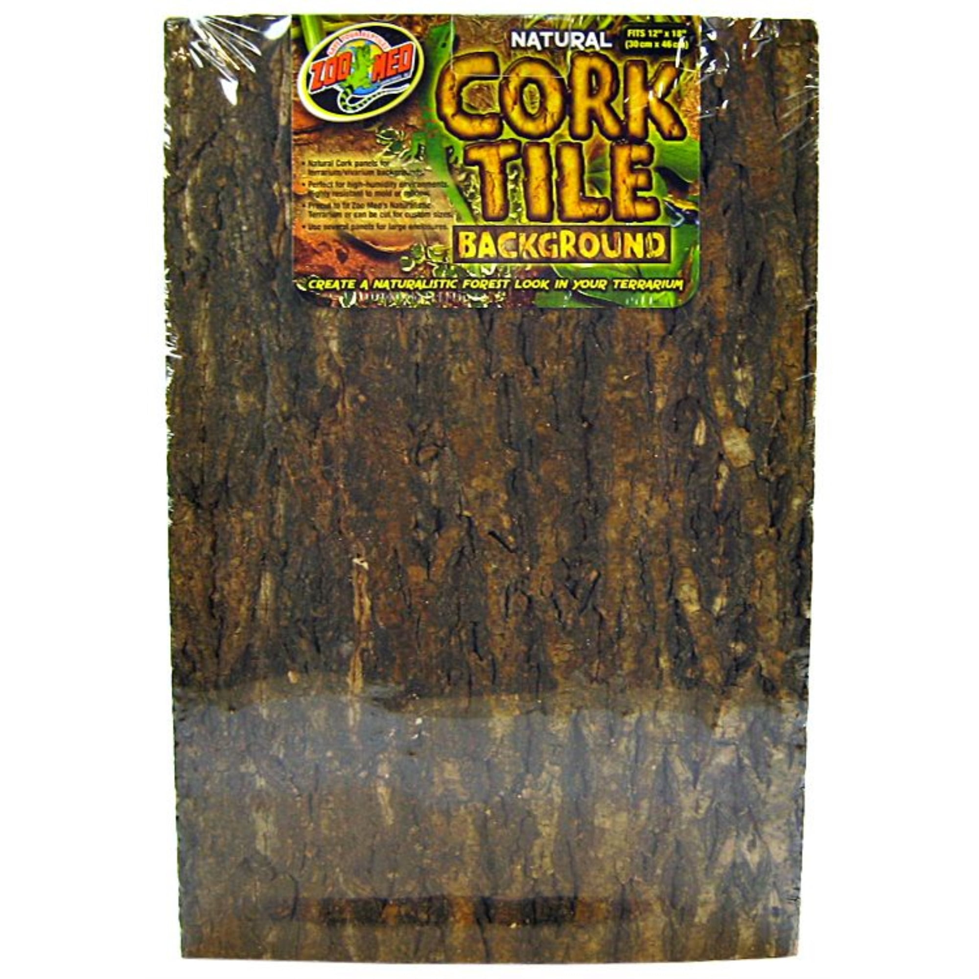 Zoo Med Natural Cork Tile Background for Terrariums - Walmart.com