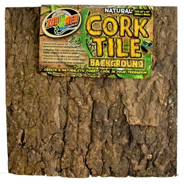 Zoo Med Natural Cork Tile Background for Terrariums - Walmart.com