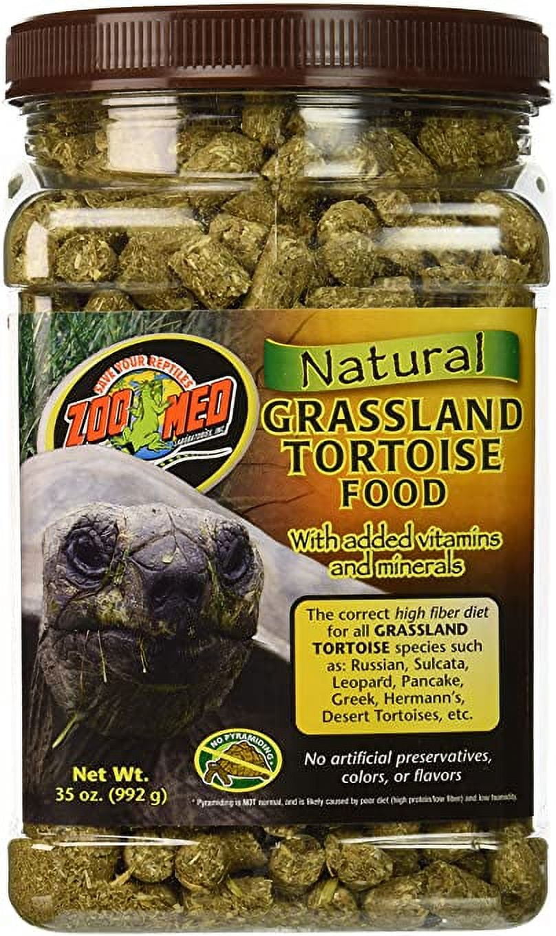 Zoo Med Natural Grassland Tortoise Food - 35 oz - Walmart.com