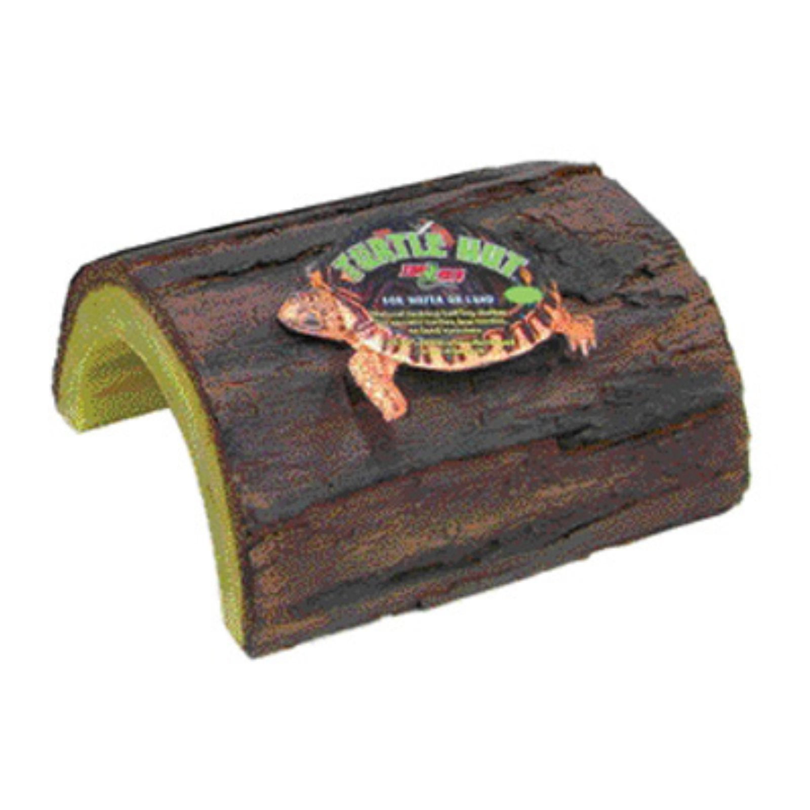Zoo Med Turtle Hut Brown/Yellow 1ea/SM - Walmart.com