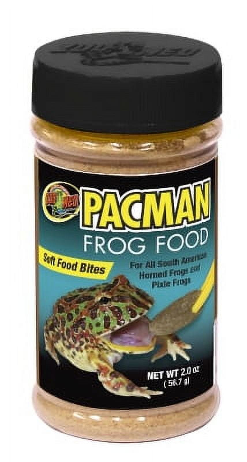 Pacman Frog Food