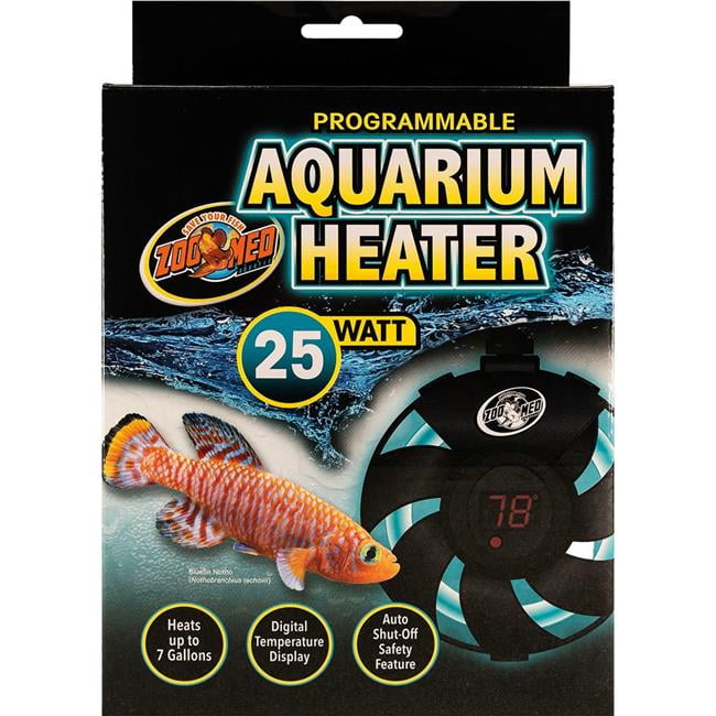 Zoo Med Programmable Aquarium Heater - 25W - Case of 12 - Walmart.com