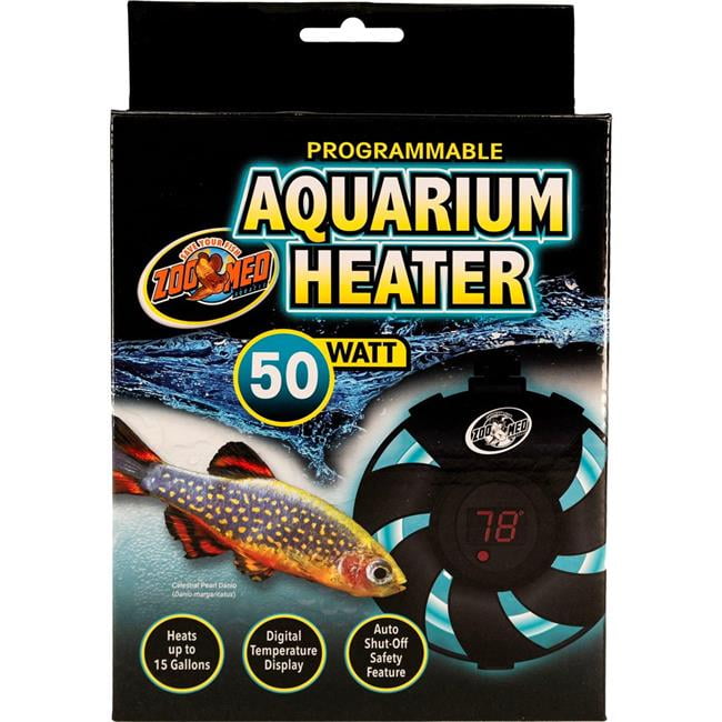 Zoo Med Programmable Aquarium Heater - 50W - Case of 12 - Walmart.com