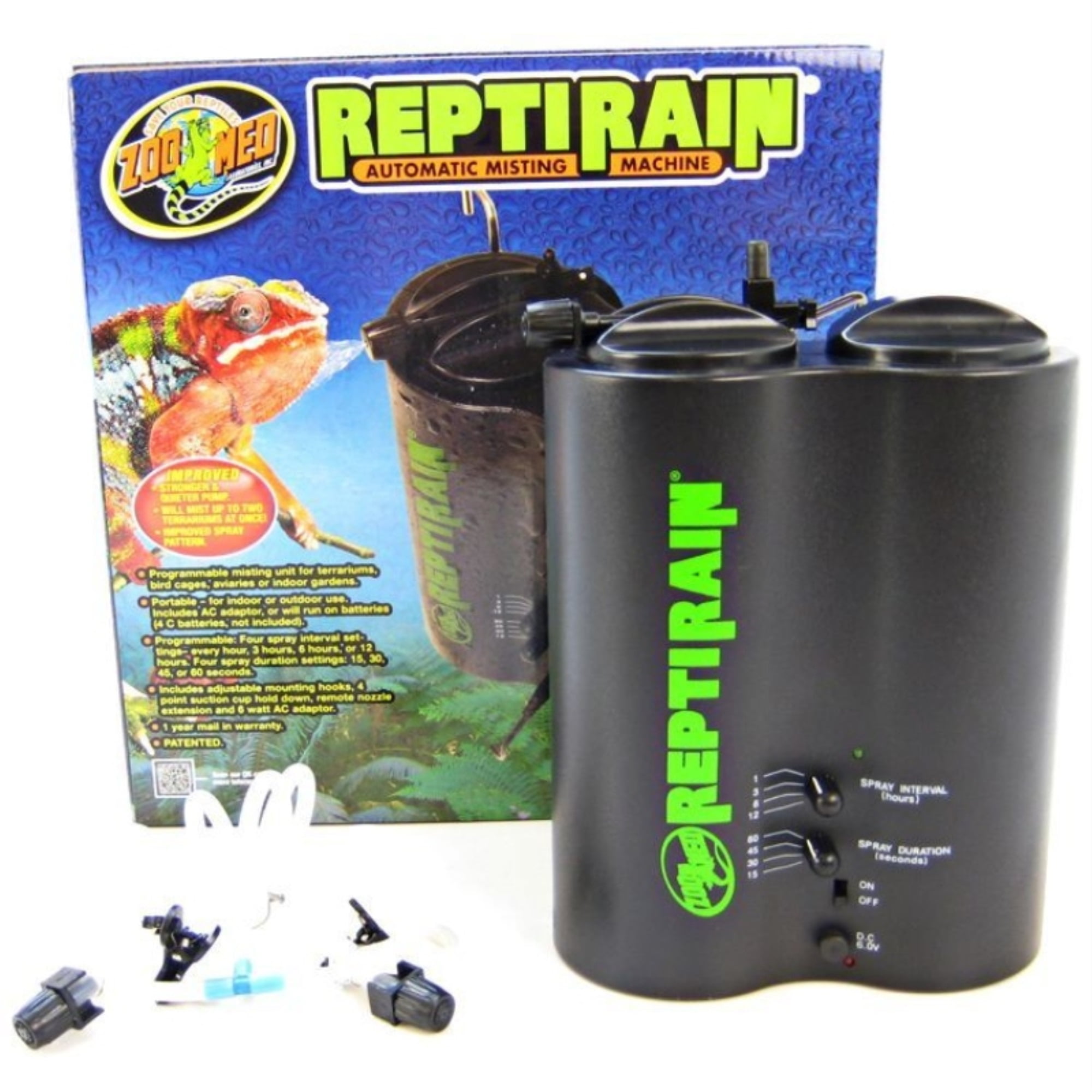 Zoo Med Repti Rain Automatic Misting Machine - Automatic Misting ...