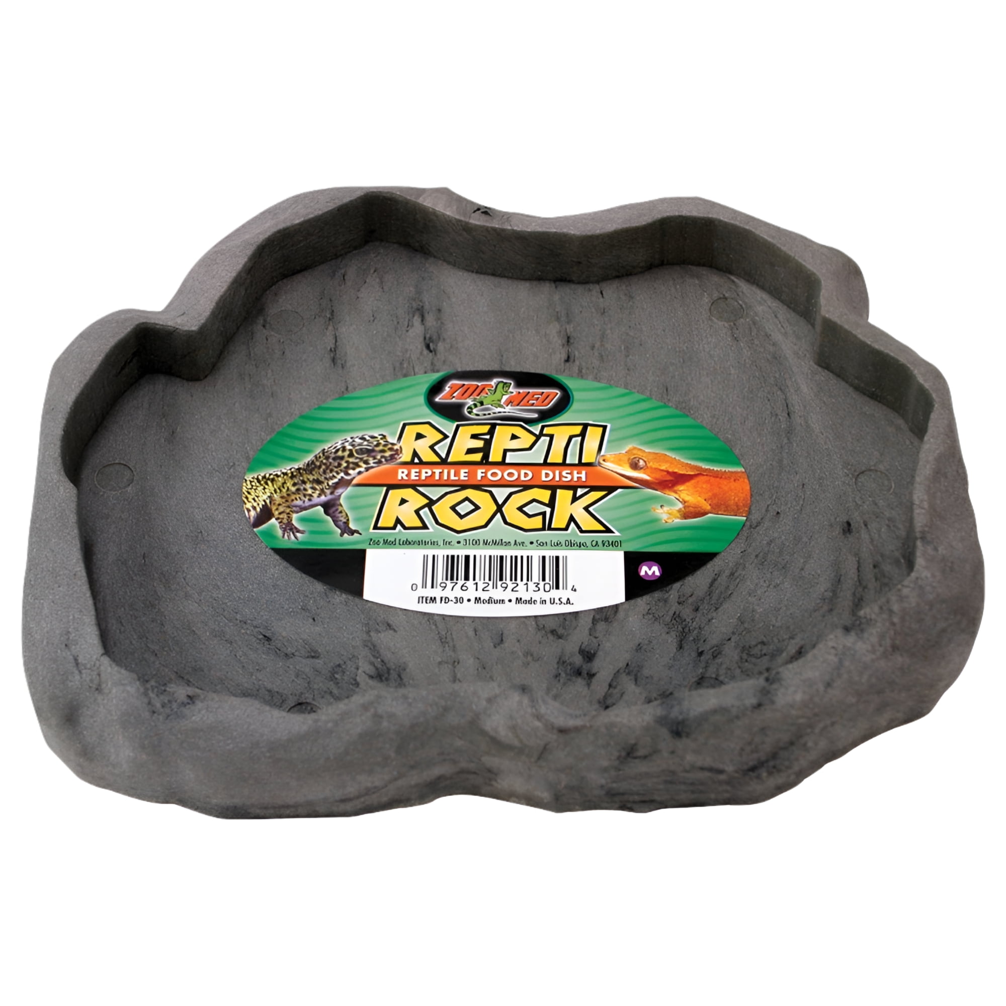 Zoo Med Repti Rock Food Dish, Medium, Assorted Colors - Walmart.com