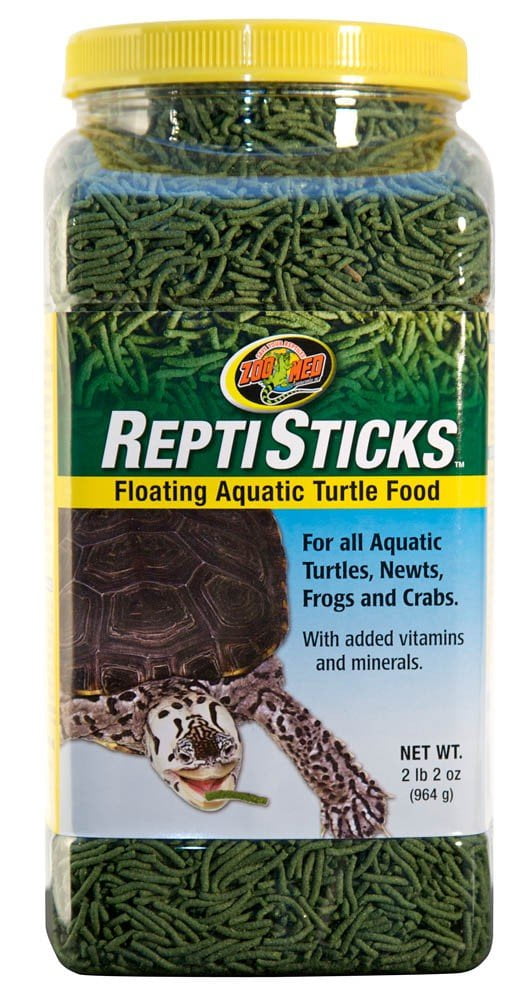 Zoo Med Repti Sticks Floating Aquatic Turtle Food, 2.2lb, Fish Shrimp ...