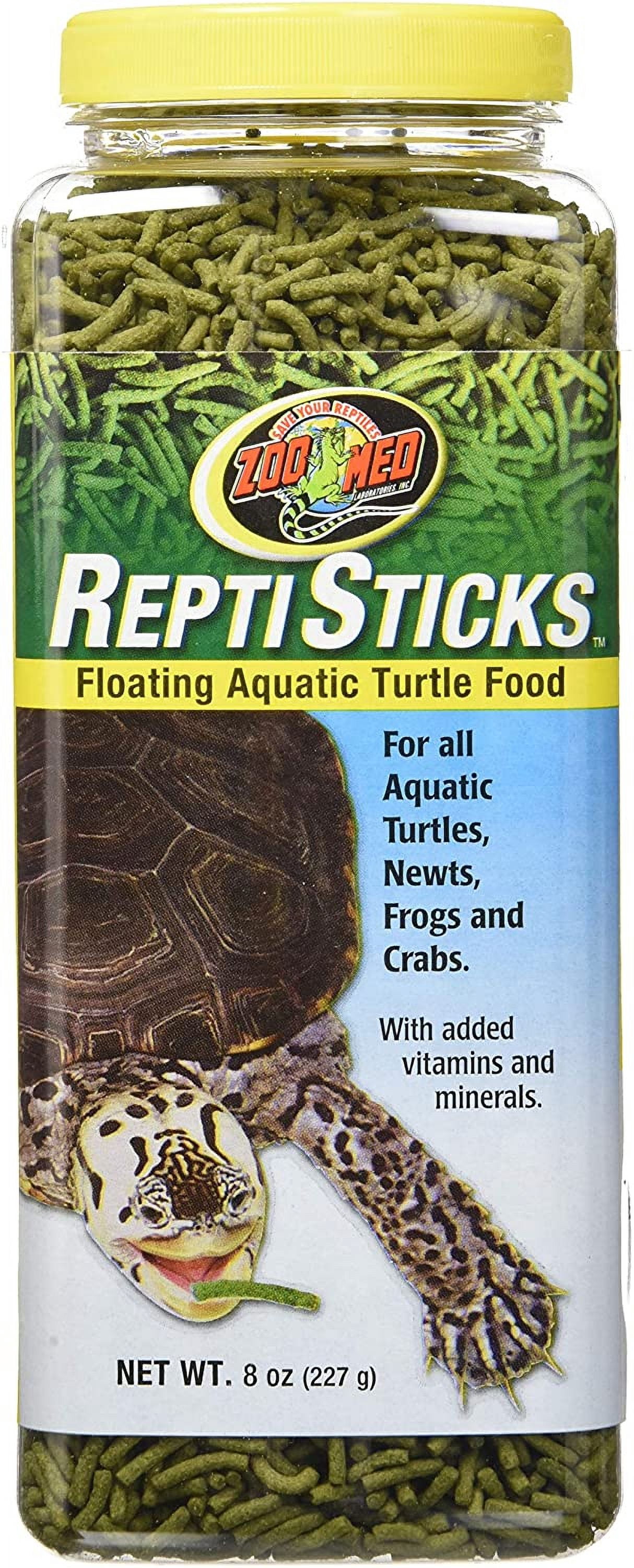 Zoo Med Repti Sticks Floating Aquatic Turtle Food [Reptile Aquatic ...