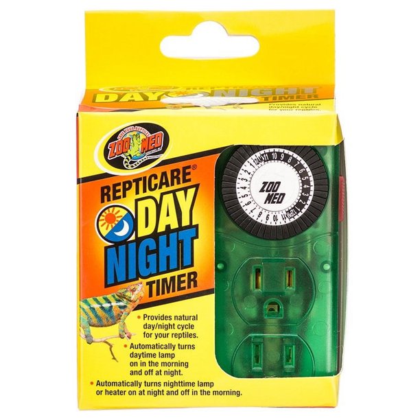 Zoo Med ReptiCare Day / Night Timer [Reptile Power Strips and Timers ...
