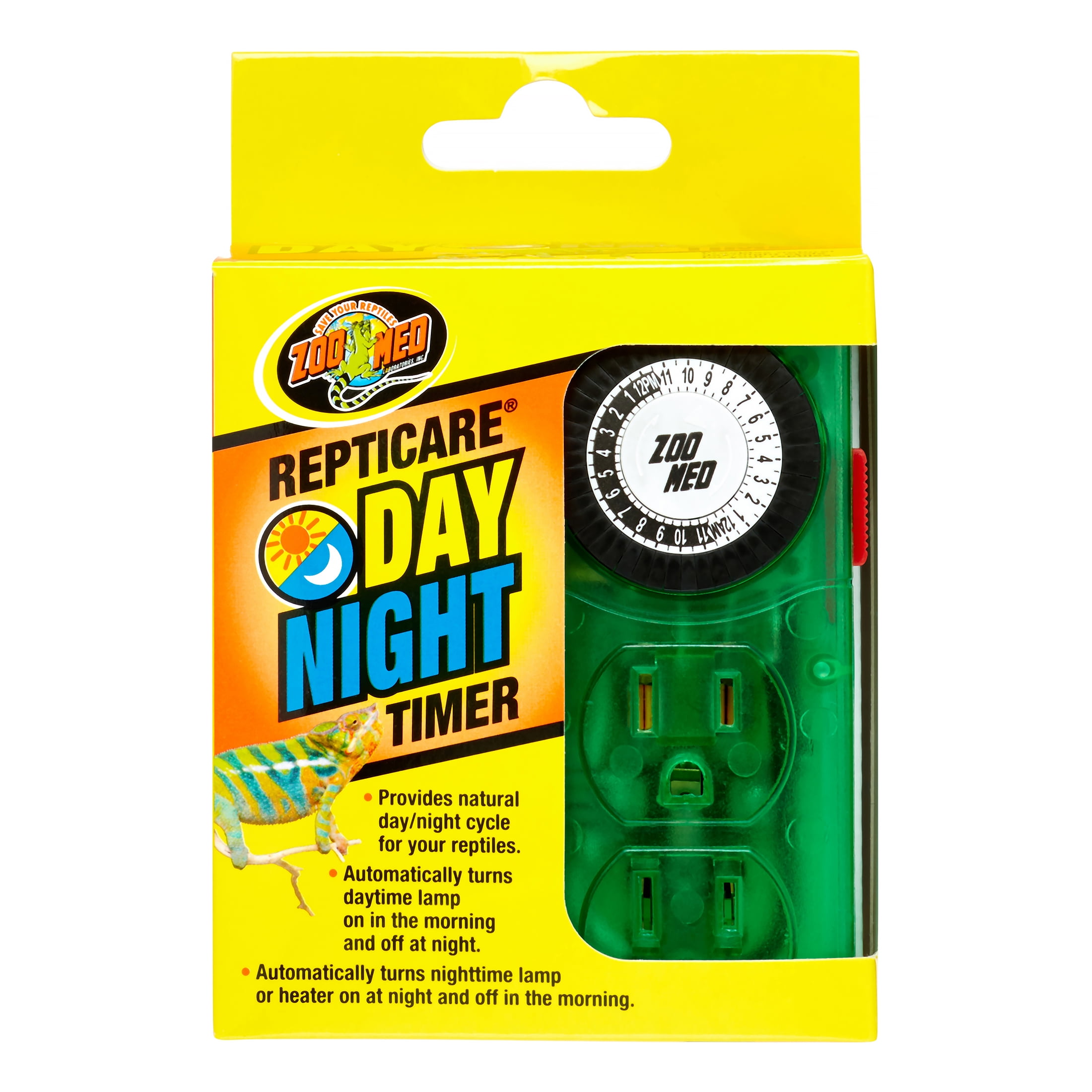 Zoo Med ReptiCare Day & Night Timer for Reptiles, Lizards, Snakes ...