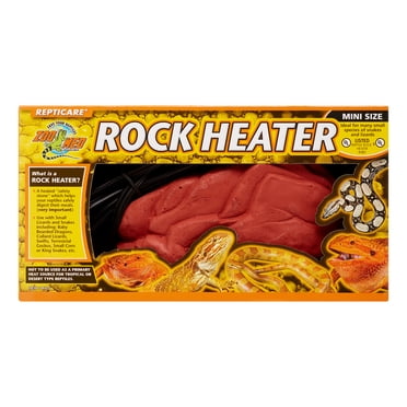 Zoo Med ReptiCare Rock Heater, Standard, 10 Watt, Red - Walmart.com