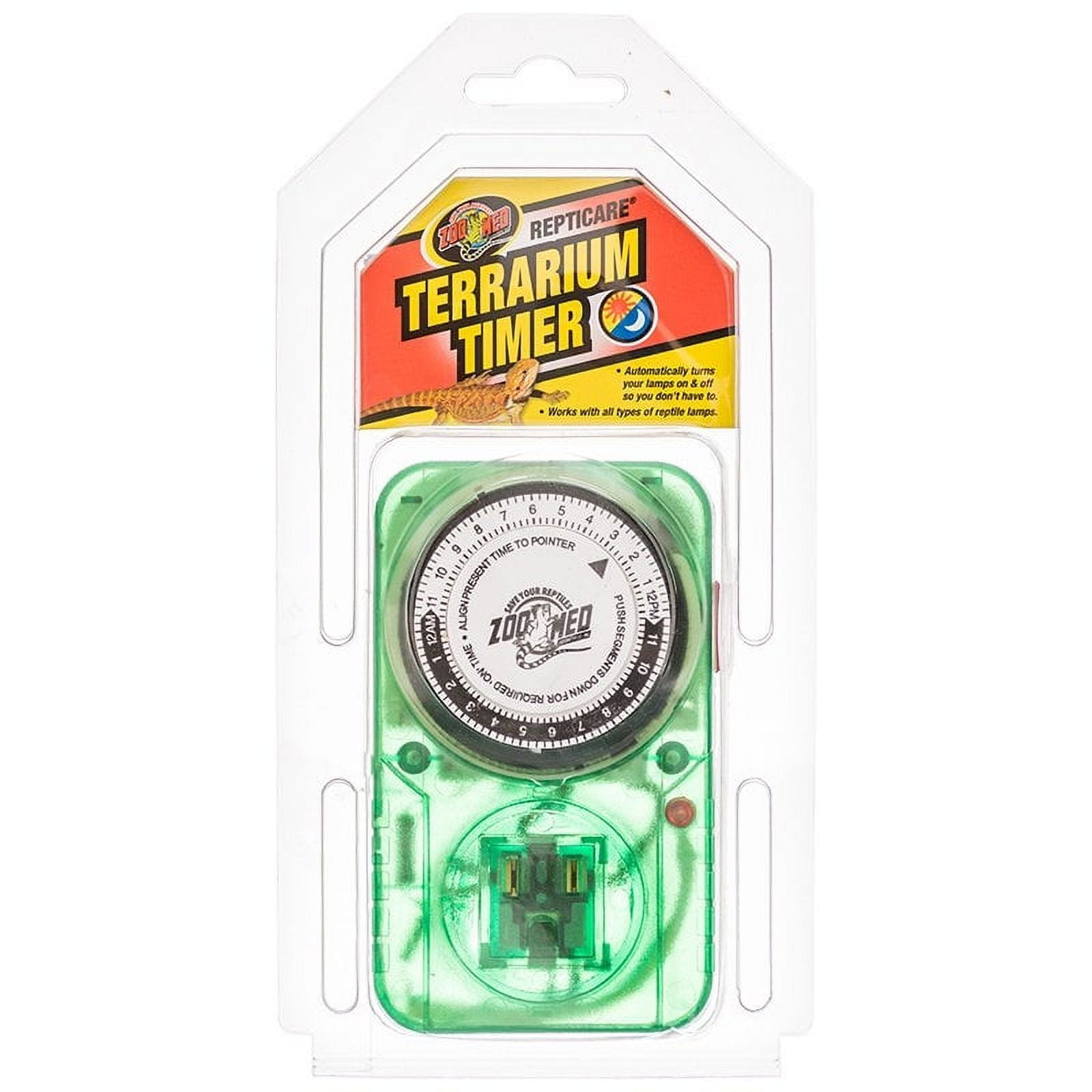 Zoo Med ReptiCare Terrarium Timer [Reptile Power Strips and Timers ...